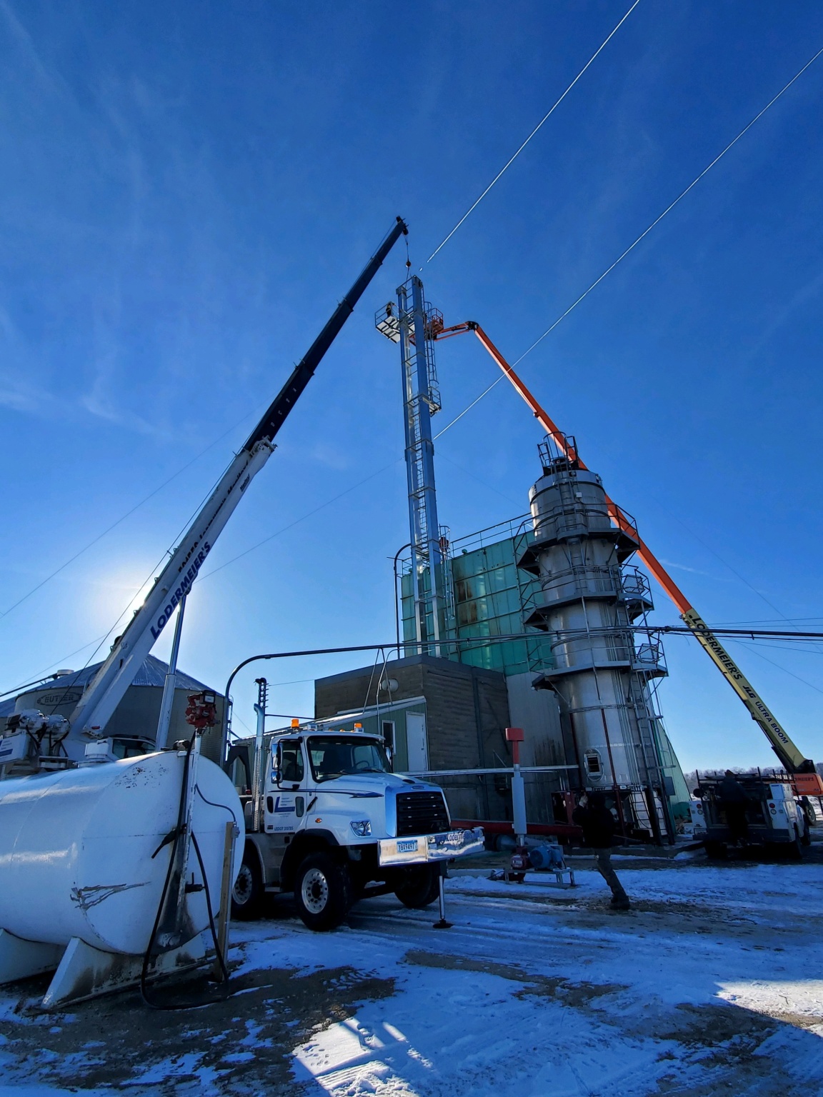 Receiving Leg Installation